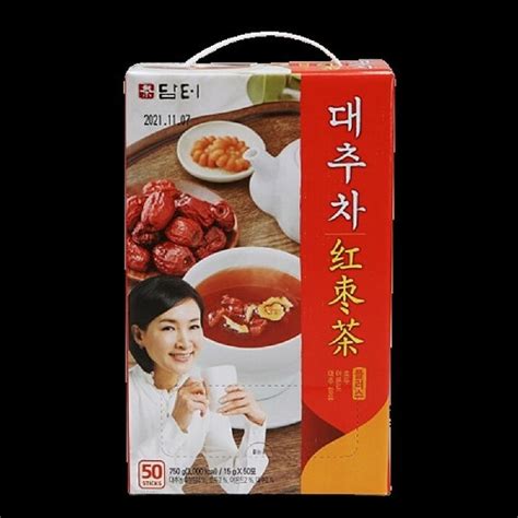 담터 대추차 플러스 50t 1세트 업소용 영업용 다방 찻집 과실차 전통차 티몬