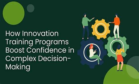 Boosting Complex Decision Making Confidence Through Innovation Training