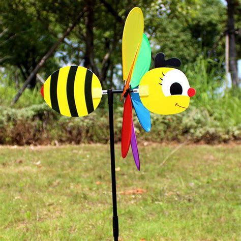 Garden Pinwheels Garden Windmills 3d Lovely Insect Windmill Whirligigs