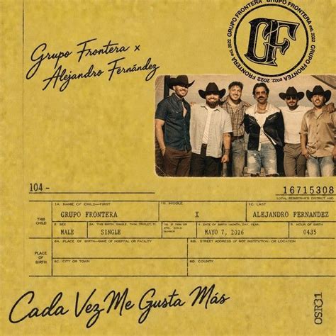 Grupo Frontera 12 álbumes De La Discografía En Letrascom