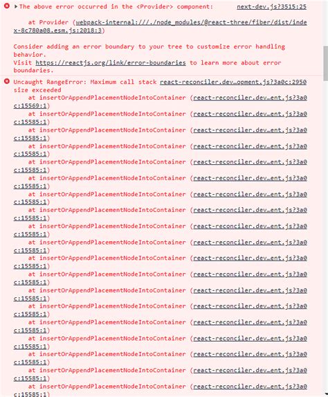 Using 2 Canvas Component Cause Maximum Call Stack Size Exeeded Error