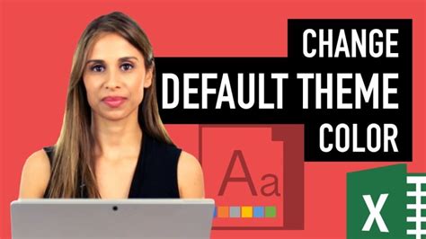 How To Change Theme Colors In Excel Xelplus Leila Gharani