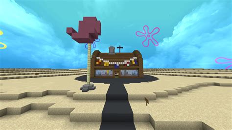 Spongebob Karte Minecraft Map Bikini Bottom Mcpe Apk Download For