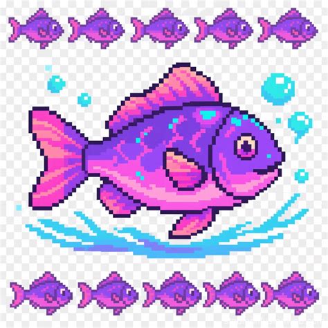 Pixel Art Fish Sprite Sheet Prompts Stable Diffusion Online