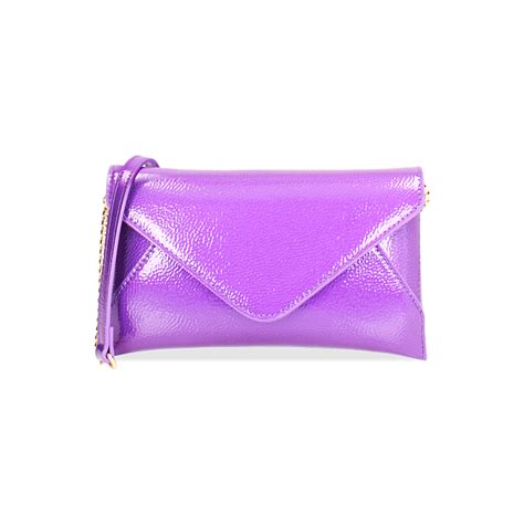 Borsa A Tracolla Viola In Naplack Primadonna Collection