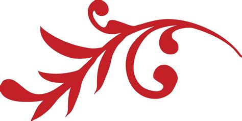 Download Red Flourish Graphic Design