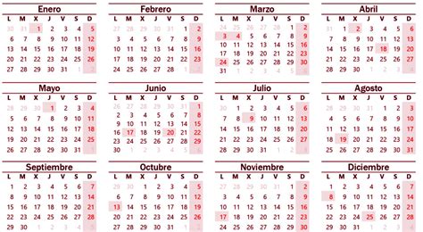 Cuáles son los días no laborables con fines turísticos y los feriados de Primera Edición