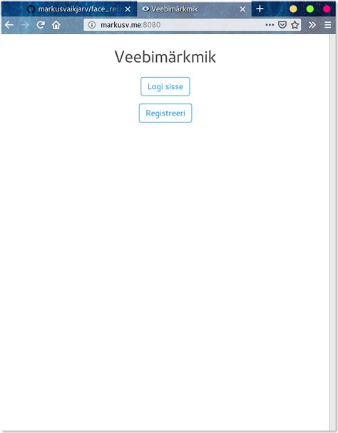 Github Markusvaikjarv Face Reco Web Auth Web Notepad With Face