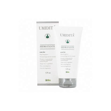 Libbs Umiditá Loção Hidratante Para Peles Sensíveis 120ml Shopee Brasil