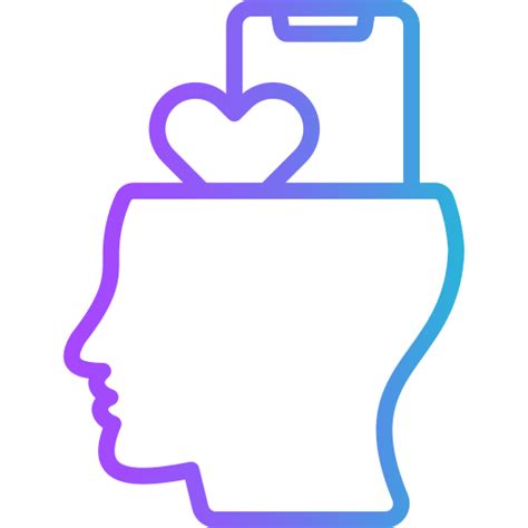 Social Addict Generic Gradient Outline Icon