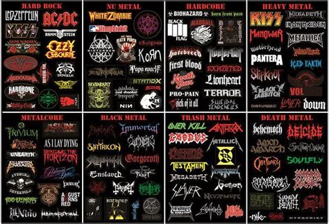 Are The Metal Band Stickers Metal Band Stickers Are A Popular Form