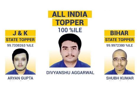 JEE Mains Toppers Share Their Formula For Success EducationWorld