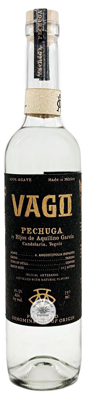 Mezcal Vago Pechuga By Hijos De Aquilino Garcia Limited Release Old