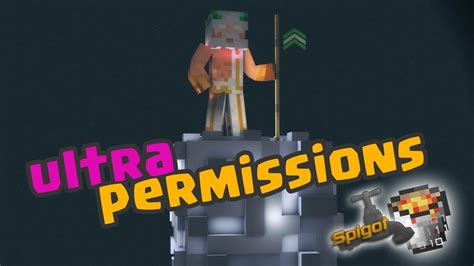 minecraft plugin tutorial ultra permissions youtube