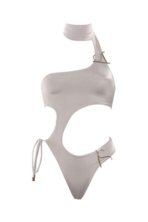 Dulcesa Beige One Piece Swimsuit Cult Mia Antoninias