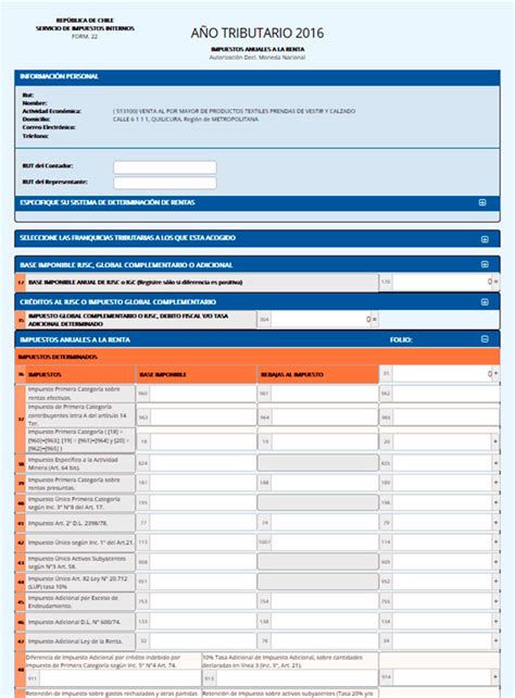Nuevas Facilidades Para Declarar Formulario 22