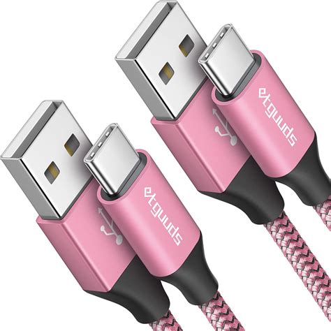 Buy Etguuds Long USB C Cable 2m 2 Pack USB A To Type C Fast Charger