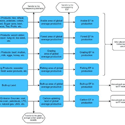The Diagram Of Ef Accounting In Production Download Scientific Diagram
