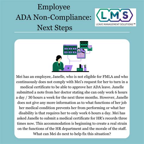 Employee ADA Non Compliance Next Steps Leave Management Solutions