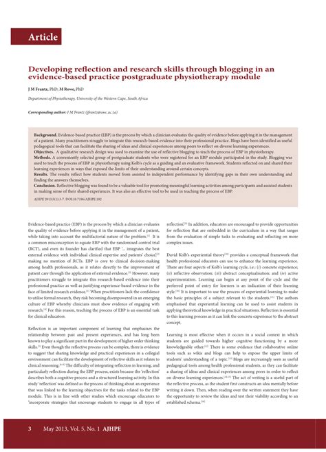 Download Pdf Developing Reflection And Research Skills Through