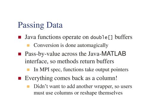java mpi in matlab p max goldman da guo ppt download