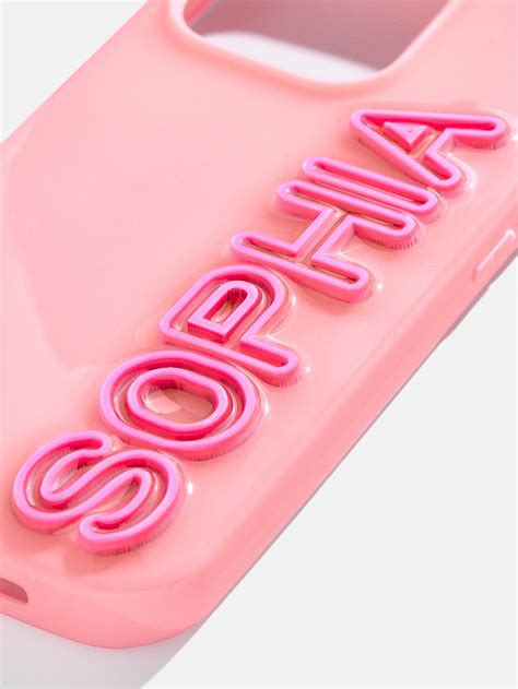 Fine Line Custom Iphone Case Blushpink Custom Phone Case Baublebar