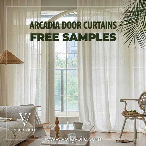 20 Best Sliding Glass Door Curtain Ideas Voila Voile