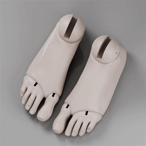 Bjd Doll Feet 3d Printable Resin Parts For Ball Jointed Dolls Doll