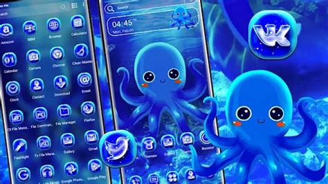Android Için Cute Octopus Theme İndir
