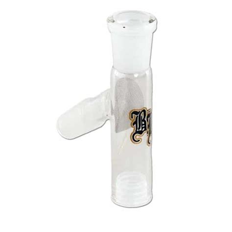 Black Leaf Ash Catcher 45° With Grates Ns 2x14 14 5 Mm Jware