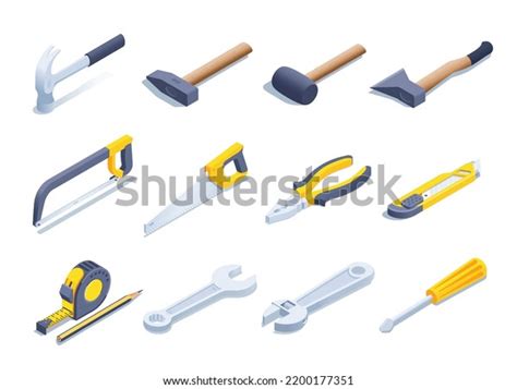 Isometric Vector Illustration Isolated On White Stock Vector Royalty Free