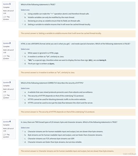 【高级网络程序设计】mid term test csdn博客