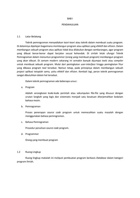 Teknik Pemrograman Aplikasi Notepad Docx