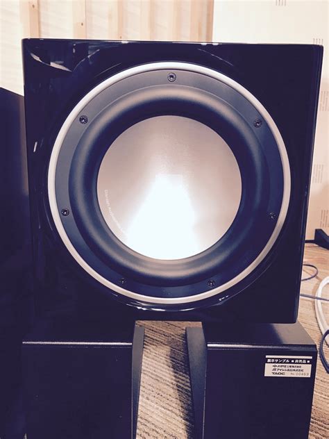 展示機導入DALI ZENSORシリーズ推奨サブウーハー SUB E 9F を展示開始いたしました