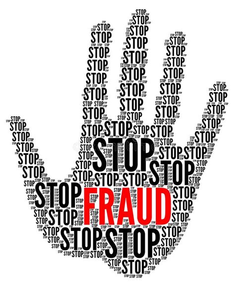 Stop Fraud Symbol Icon Stock Illustration Illustration Of Corruption