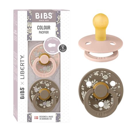 Bibs Liberty Pacifier 2 Pack Bpa Free Pacfiers With