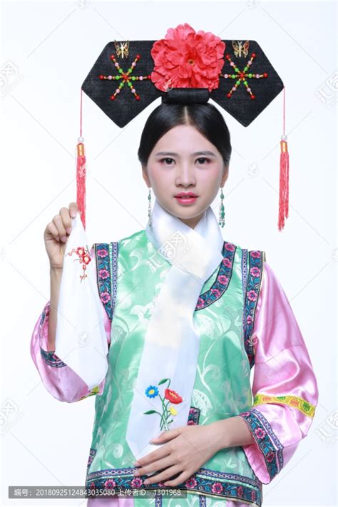 清朝服饰图片大全 女性女人 人物百态 摄影素材 汇图网www huitu