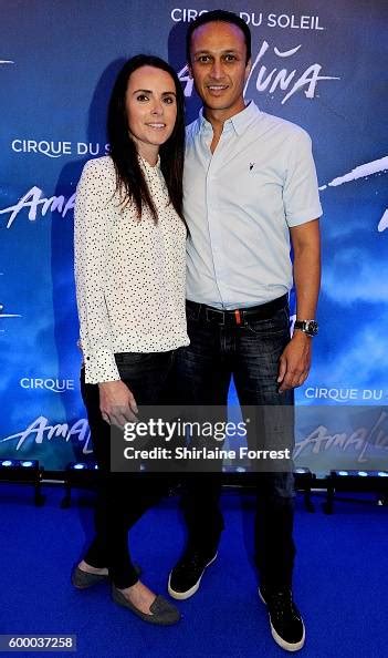 Chris Bisson And Rowena Finn Arrive At The Press Night For Cirque Du News Photo Getty Images