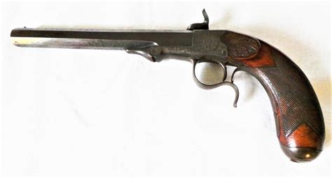 Proantic Pistolet A Broche Monocoup A Clef De Verrouillage Xix° 18