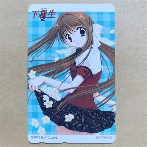 Yahooオークション 【未使用】テレカ 50度 下級生2 非売品