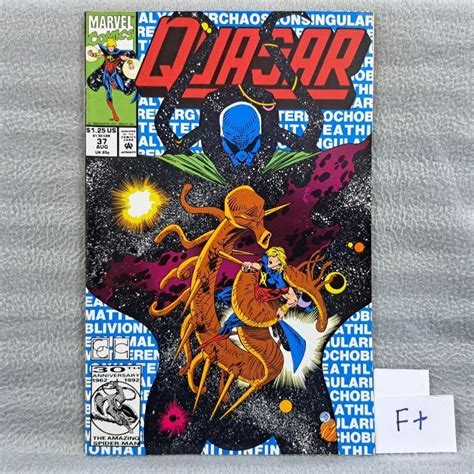Quasar 37 Marvel Comics Key Issue 1st App Mark Gruenwald Greg