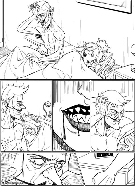 Chain Chomp Princess Chain Chomp And Waluigi Mario Drawn By