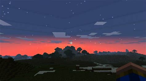 Minecraft Hd Wallpaper Sunset