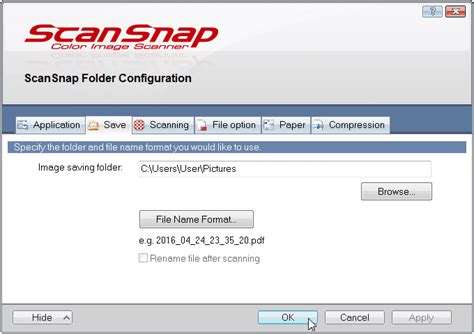 Scansnap Internal Error Occurred 0x1001 S300 Ix500 Etc [solved