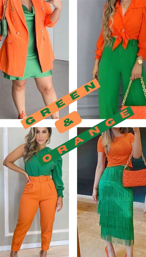 Green And Orange Color Combinations Color Trends Fashion Color