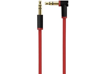 Beats Aux Cable Mm Black Red Fix Earpads