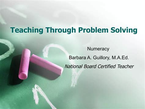 teaching through problem solving[1] ppt