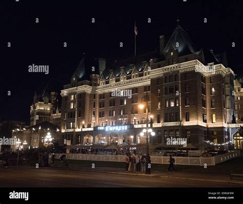 The Empress Hotel In Downtown Victoria Bc Strikes A Distinguished Pose