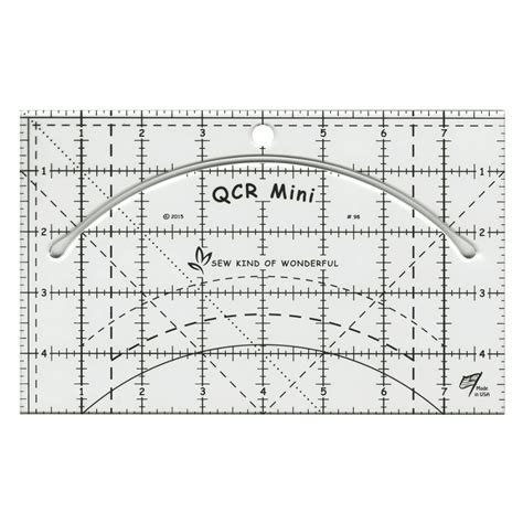 Sew Kind Of Wonderful Mini Quick Curve Ruler Moores Sewing