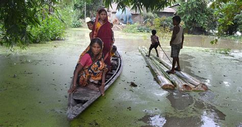Assam Floods Four More Deaths Reported Asdma Says 1865 Lakh People